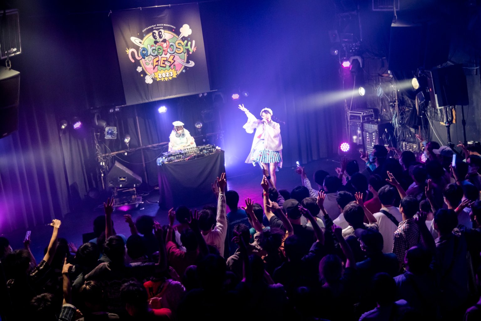 『神宮前参道學園・心斎橋演芸高校from電音部』NAKAYOSHI FES. 2023 リアルタイムフォトレポ📸 – dot yell web ...